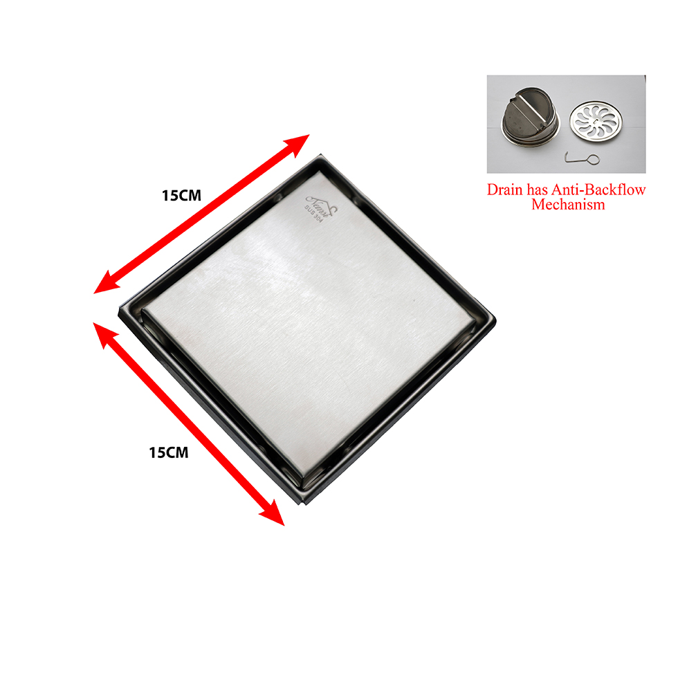 Downpipe Drain Cover YJDOORPLAY Drain Non Return Valve, Sewer Backflow ...